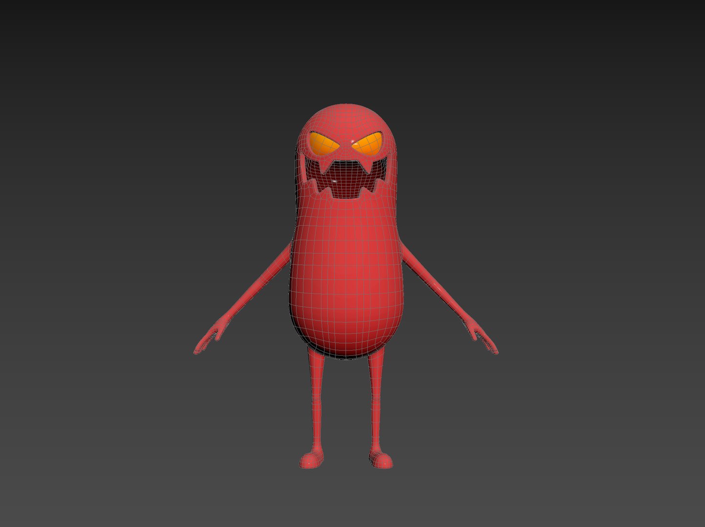 Character098 Monster Model - TurboSquid 1714299