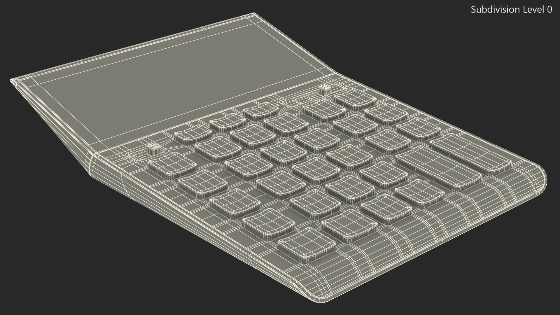 3D teal calculator generic model - TurboSquid 1467736