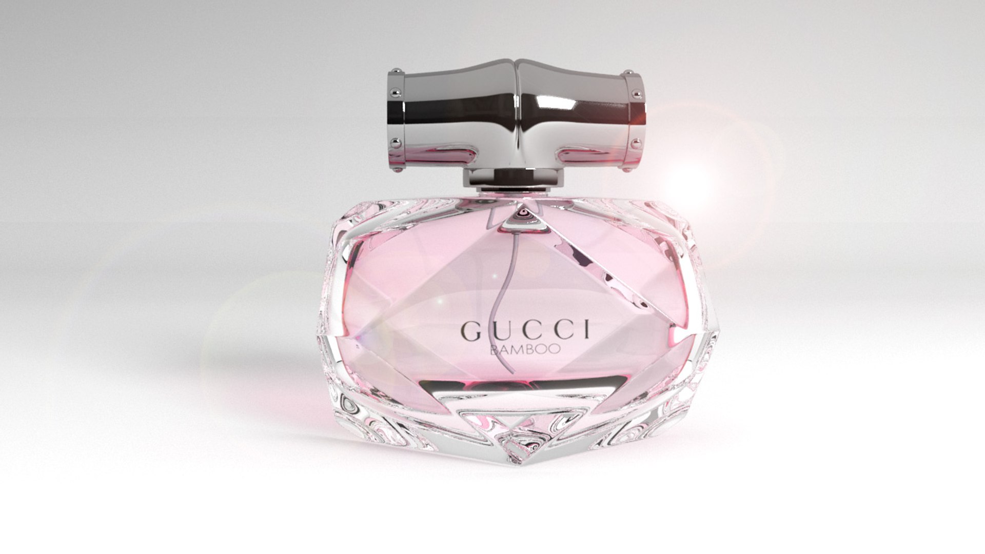 3d Model Gucci Bamboo Perfume Bottle