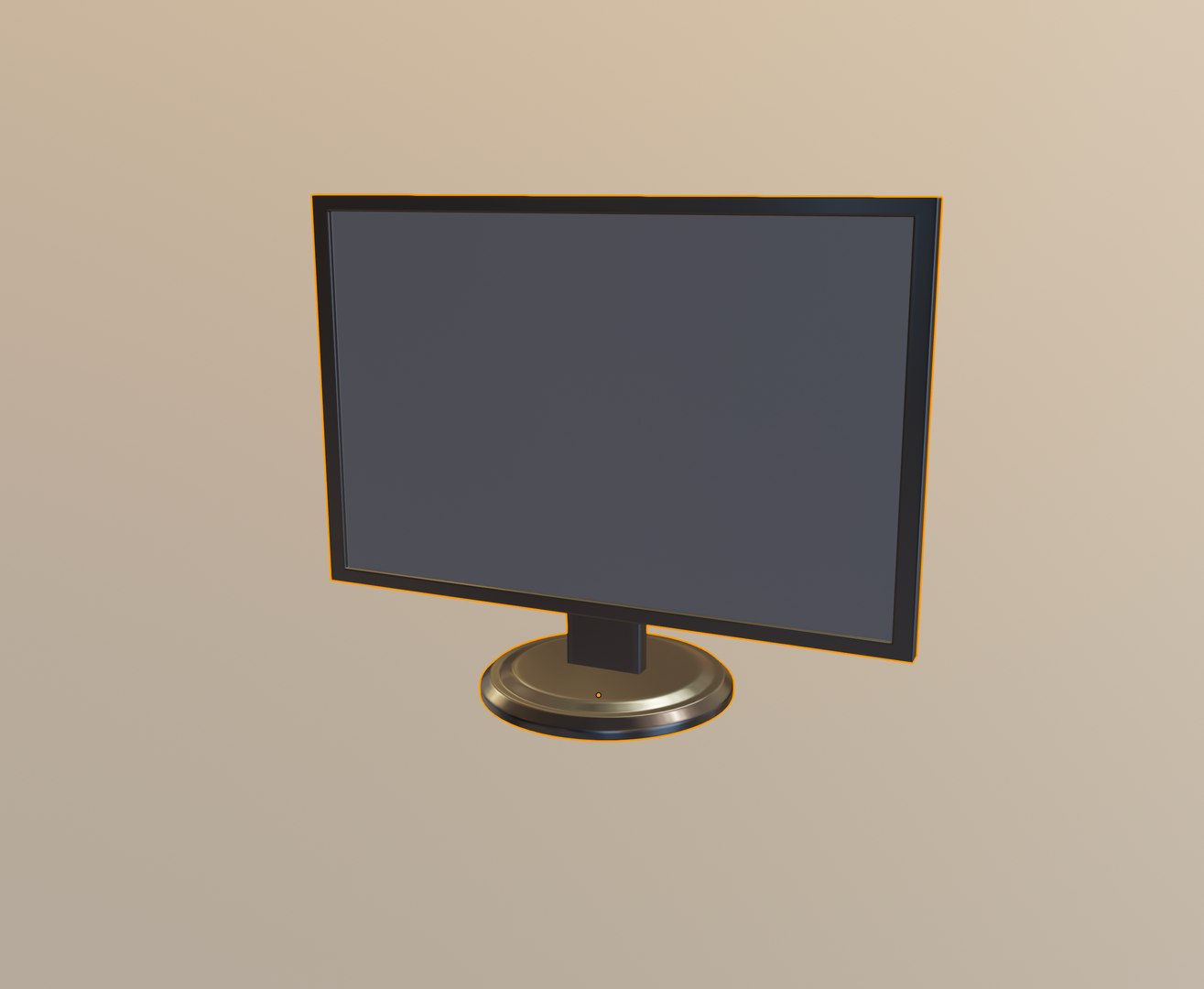 Screen Monitor 3D Model - TurboSquid 1481703