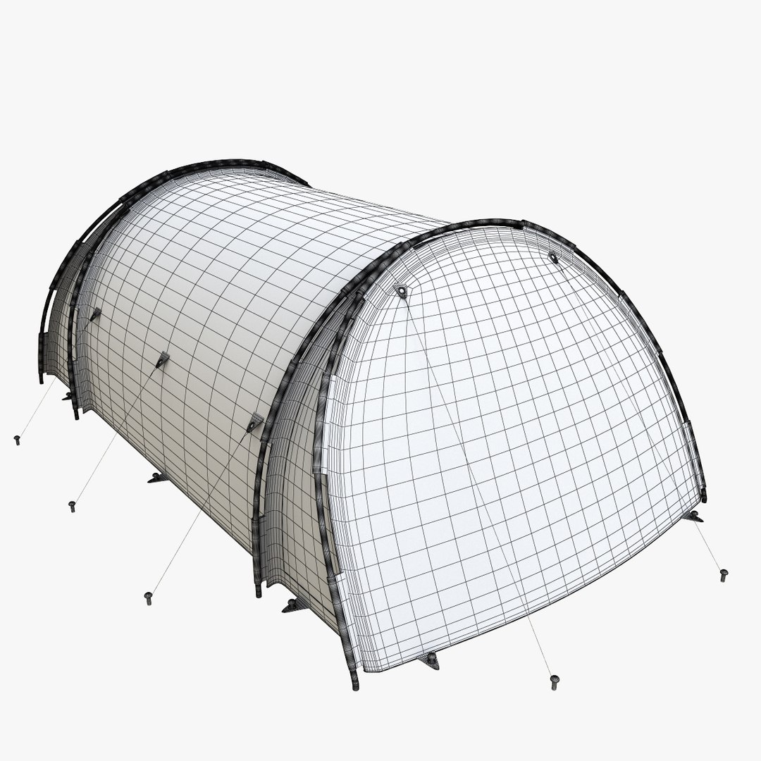 Realistic Camping Tent Model - TurboSquid 1421652