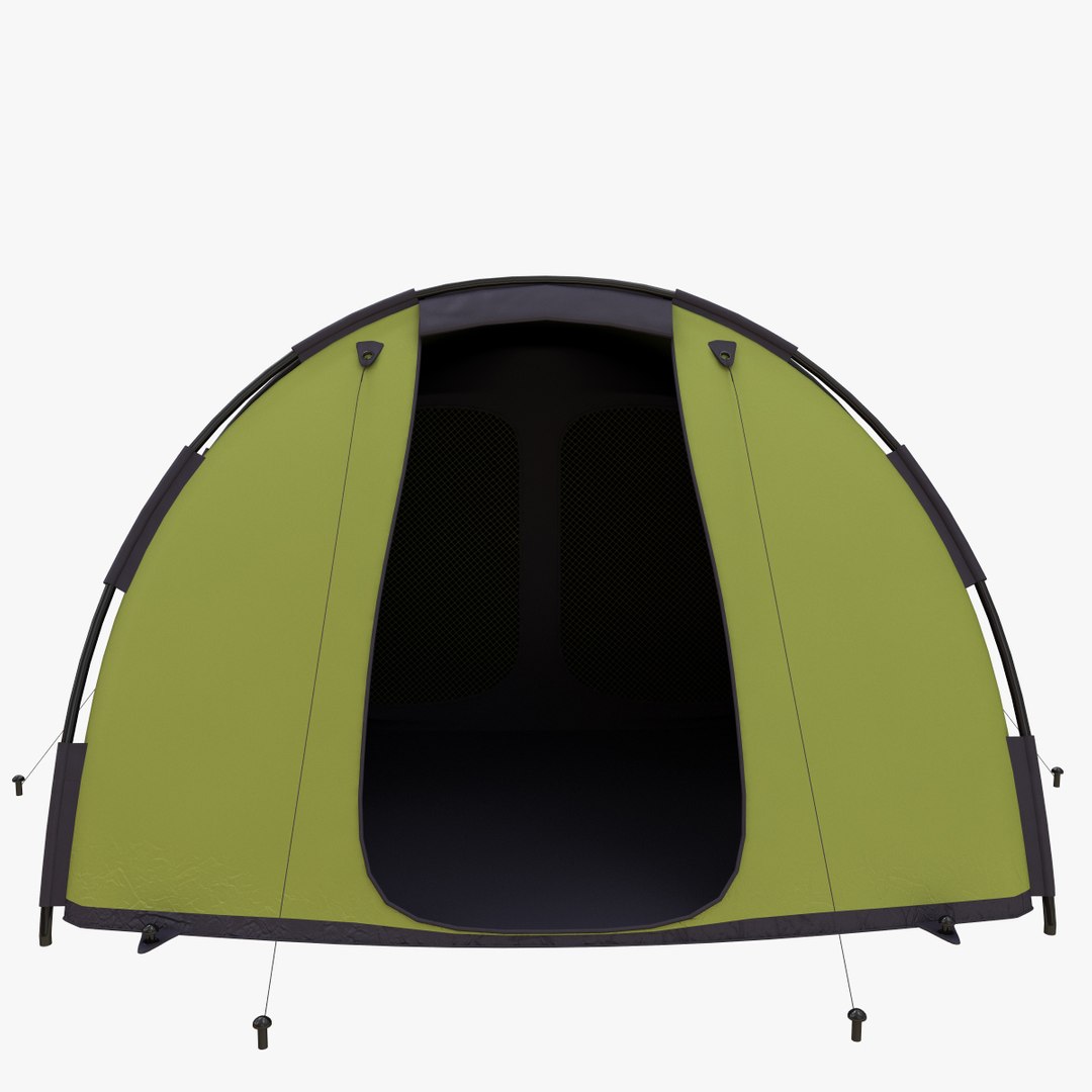 Realistic Camping Tent Model - TurboSquid 1421652