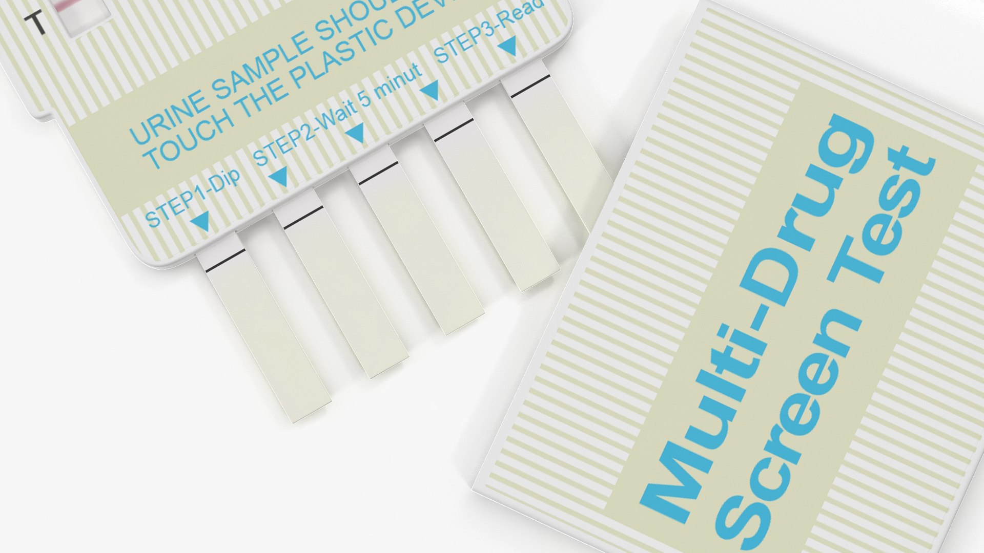 Multi-Drug Testing Kit Used 3D Model 3D Model - TurboSquid 1967207