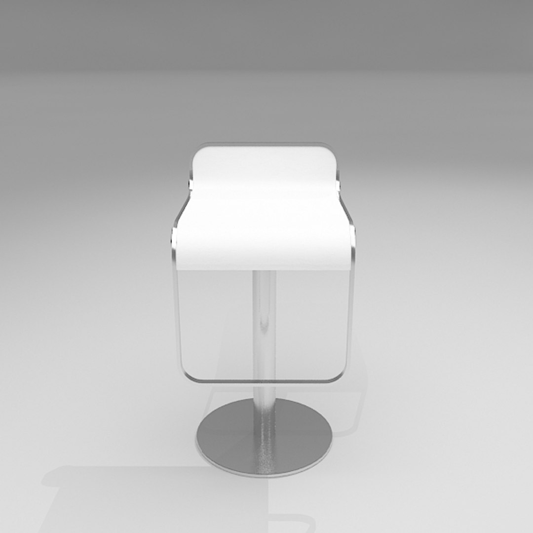 Lem Piston Bar Stool 3d Model
