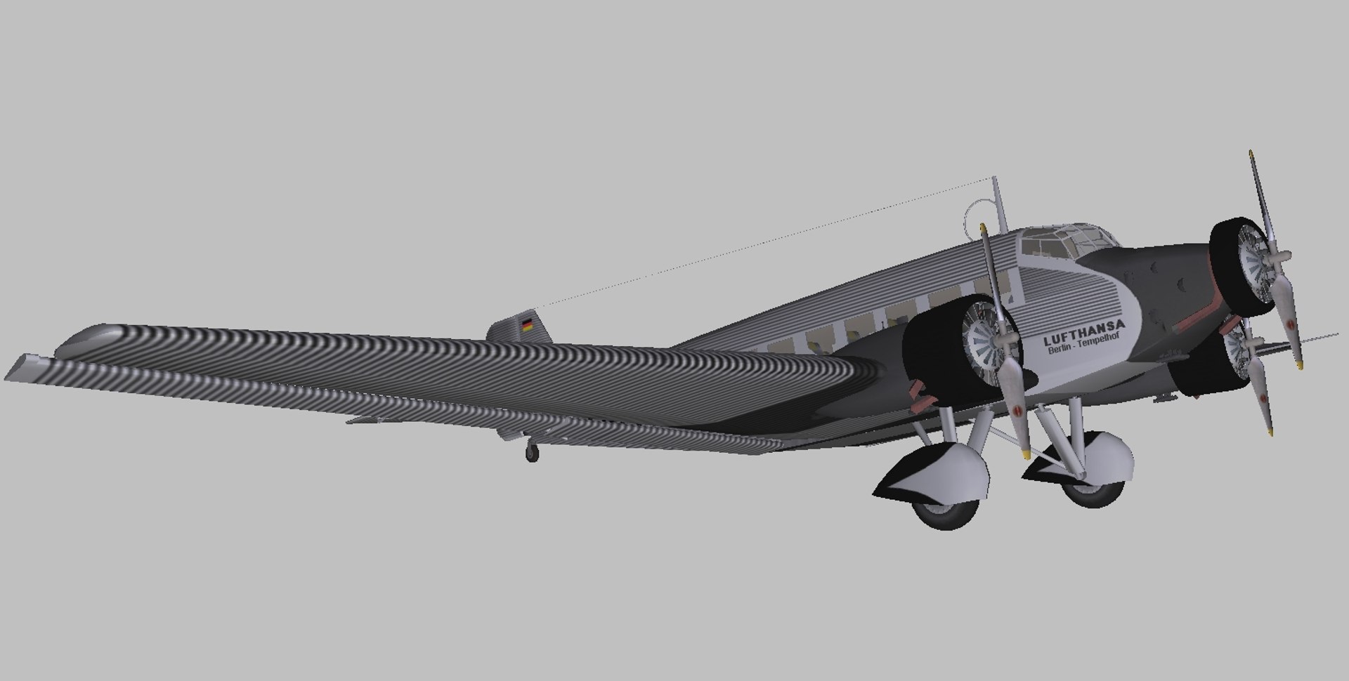 3D Model Airplane - TurboSquid 1490647