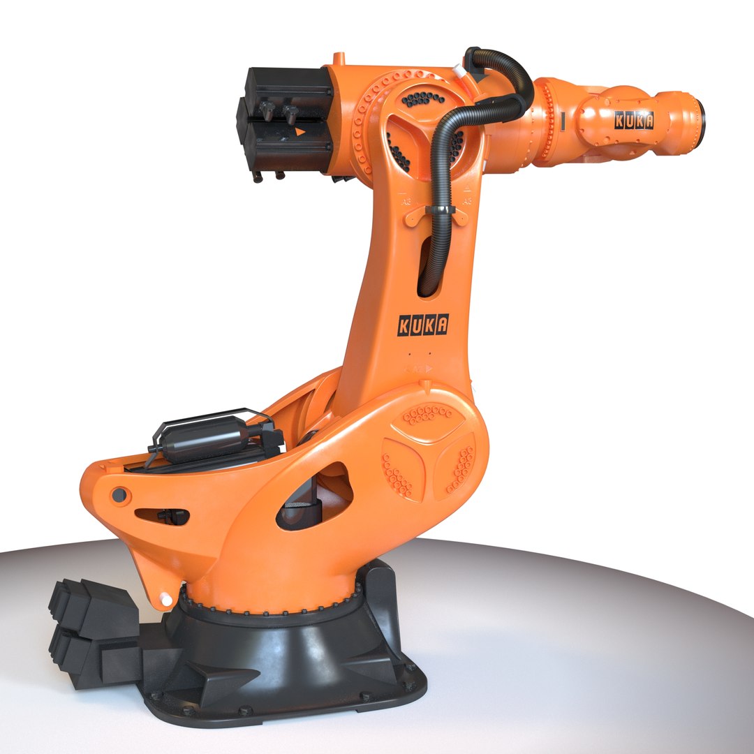 3d Industrial Robot Kuka Kr