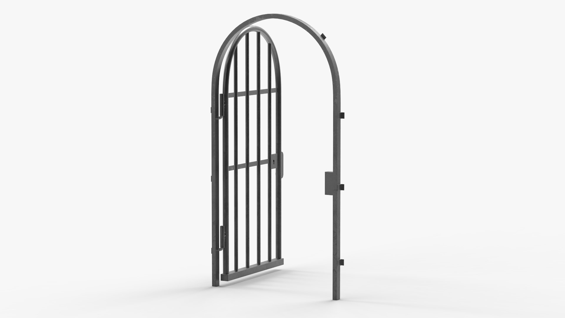 Iron Door 3D Model - TurboSquid 2296582