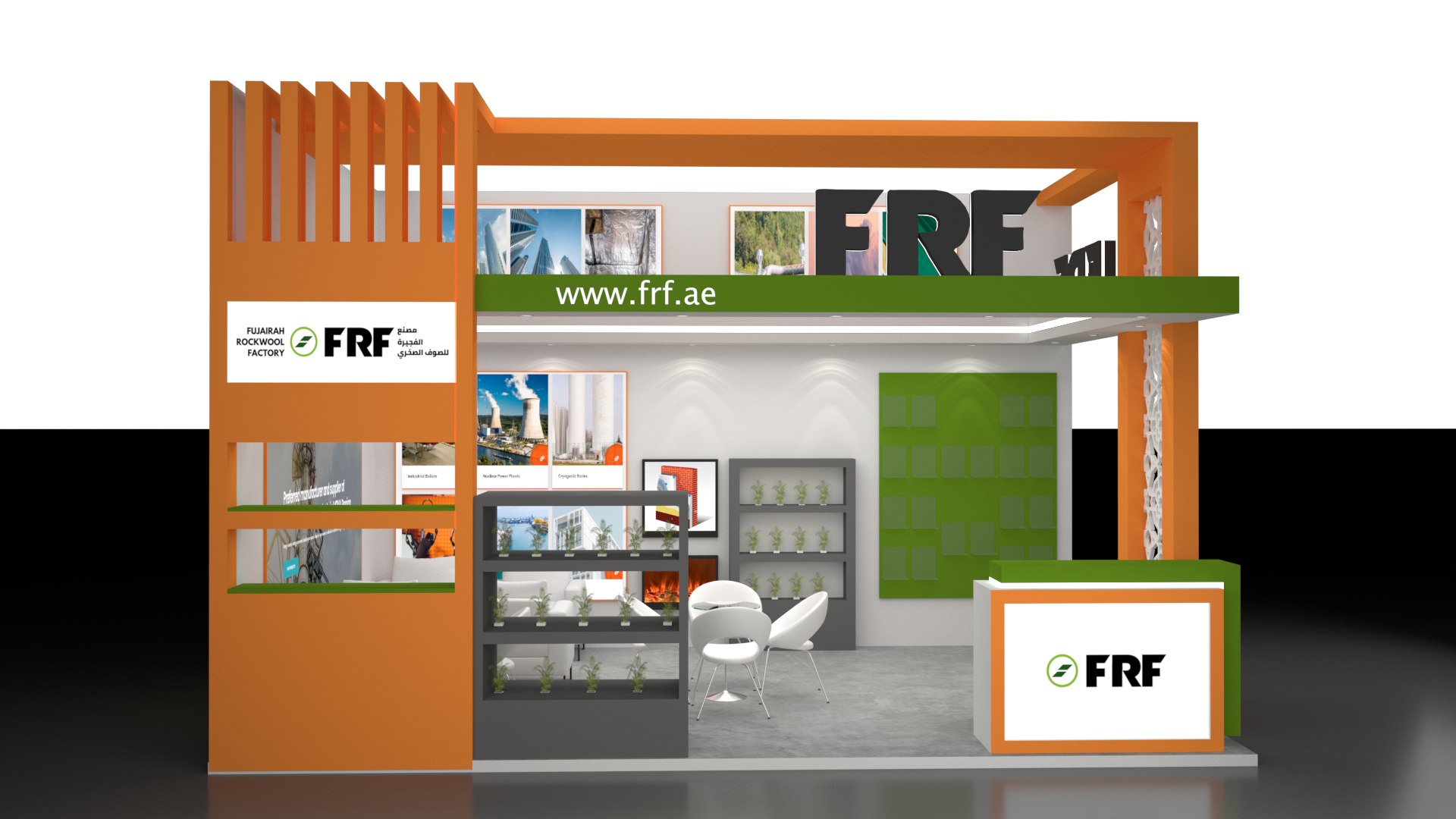 3D 2 side open stand model - TurboSquid 1993691