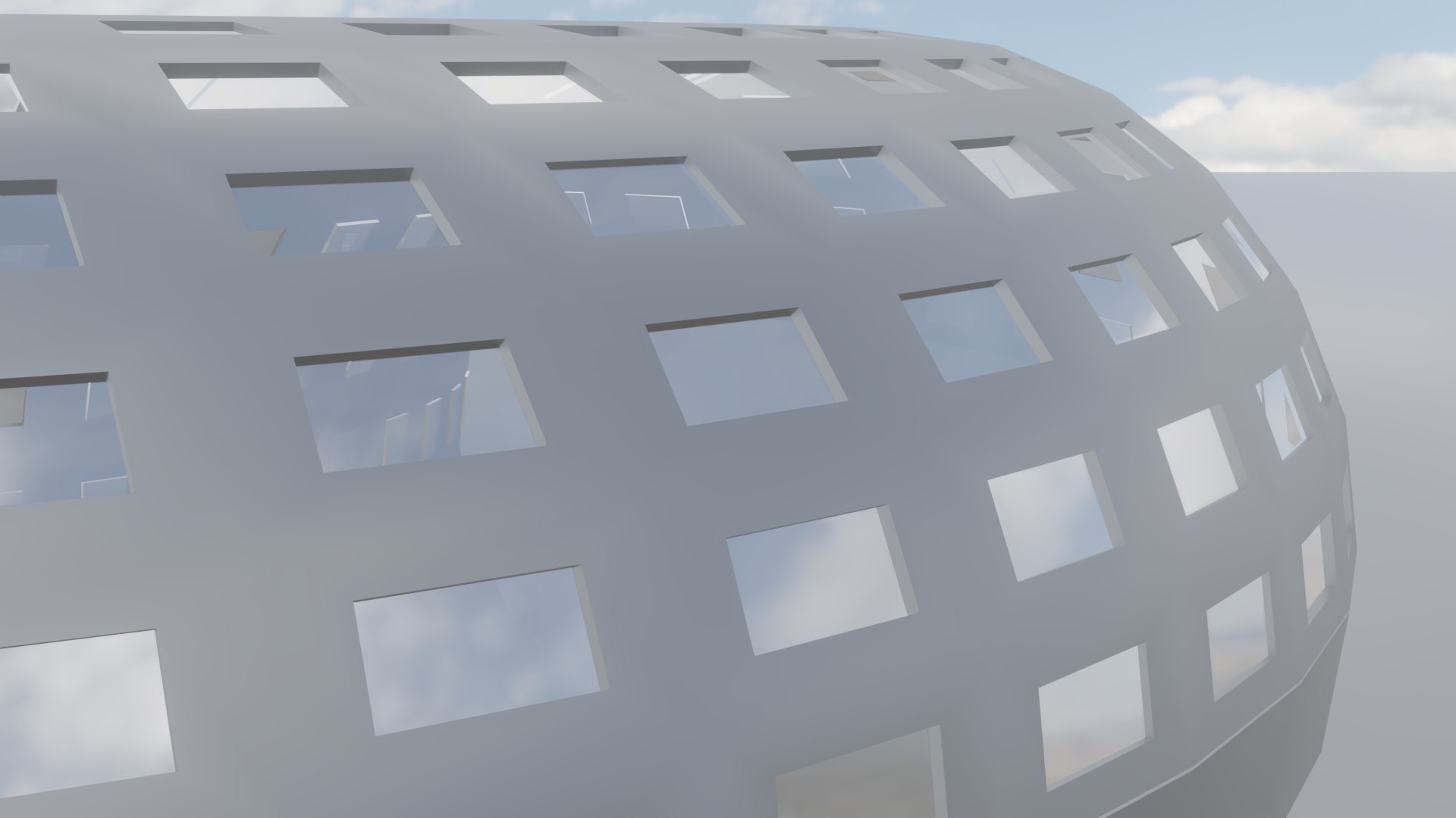3D Parametric Building 1f1 - TurboSquid 1988456