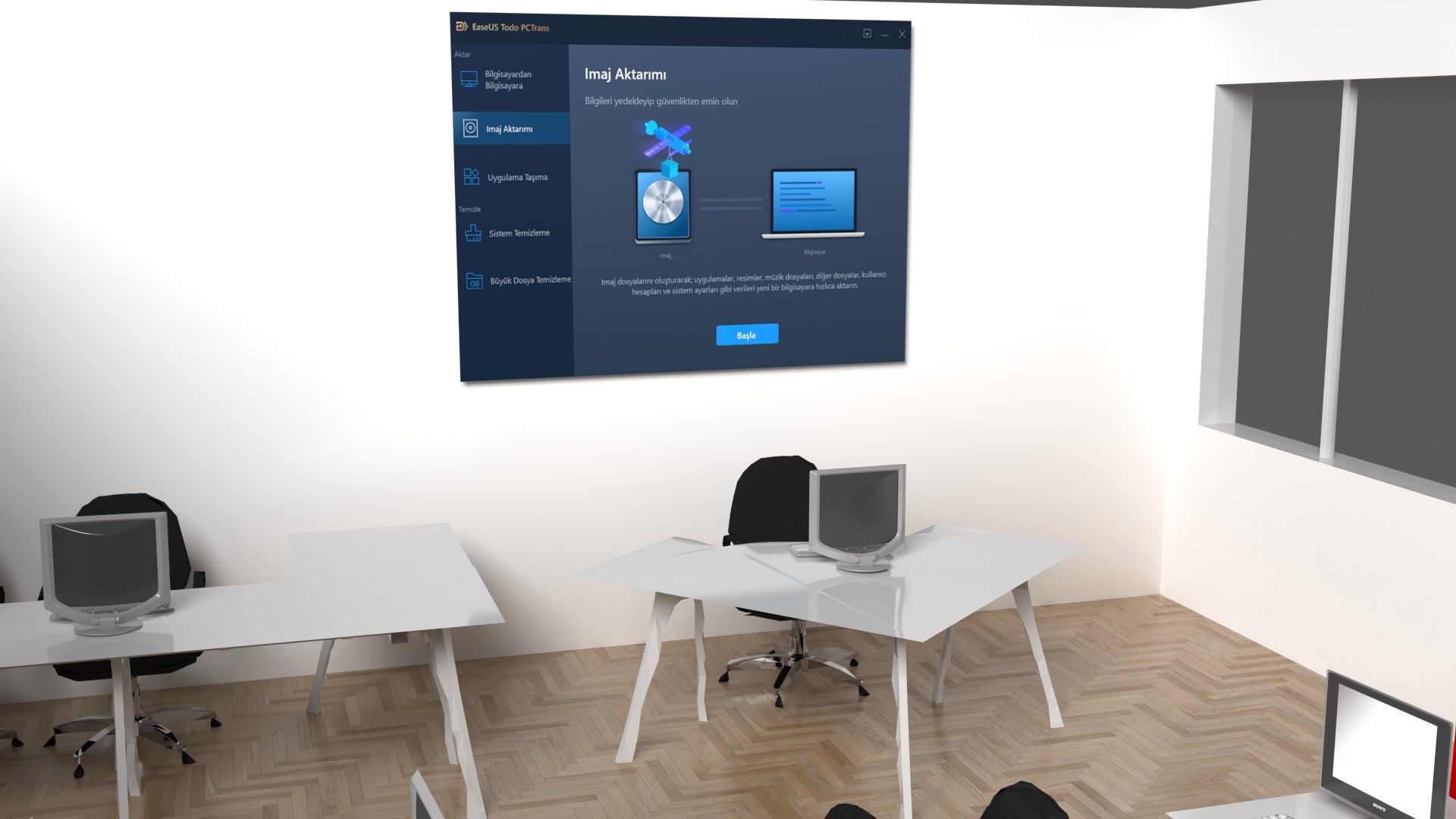 PC Training Classroom 3D Model - TurboSquid 2059018