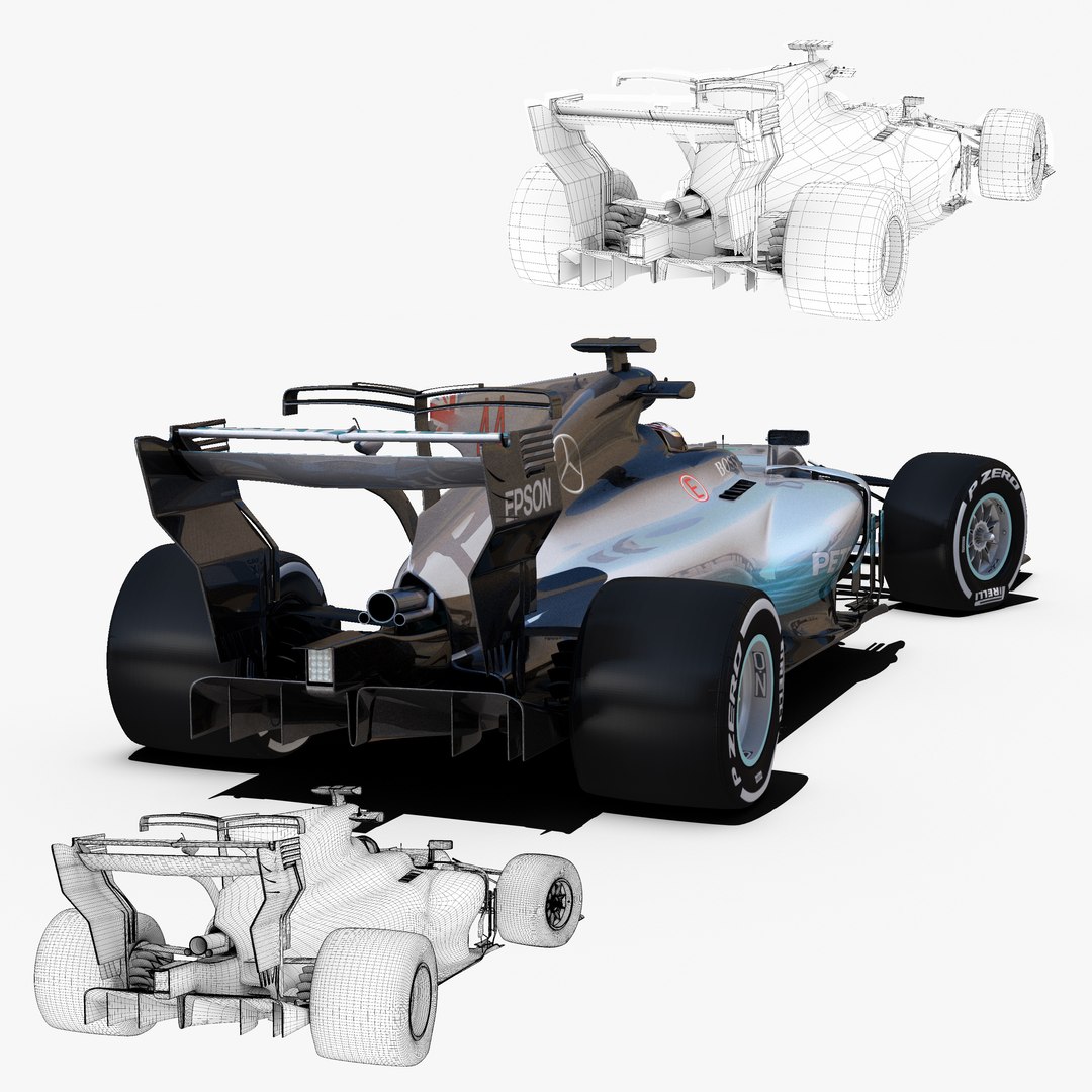 3D Rigged F1 Car - TurboSquid 1220449