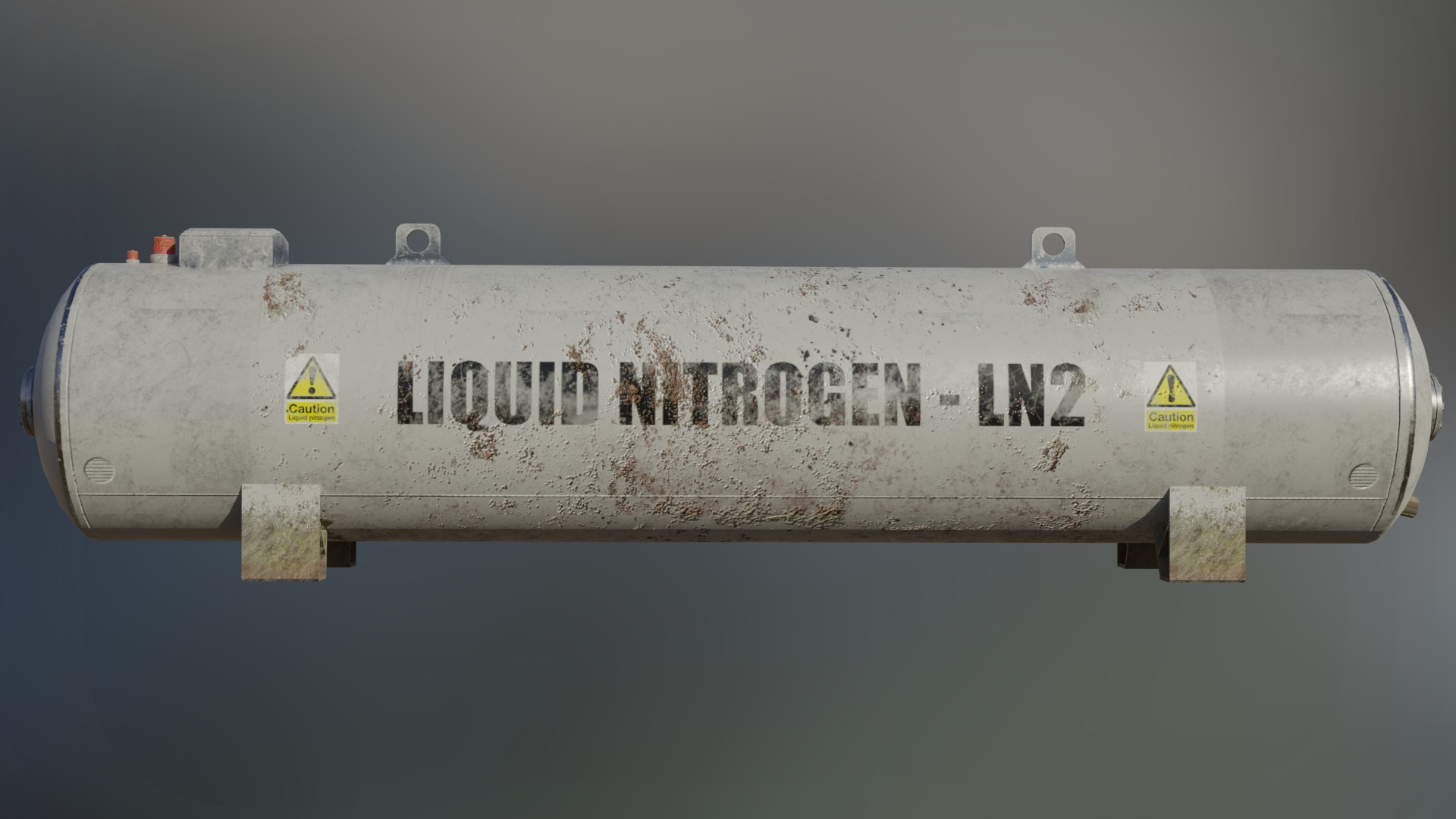 Industrial Liquid Nitrogen Storage Tank 3D Model - TurboSquid 1806511