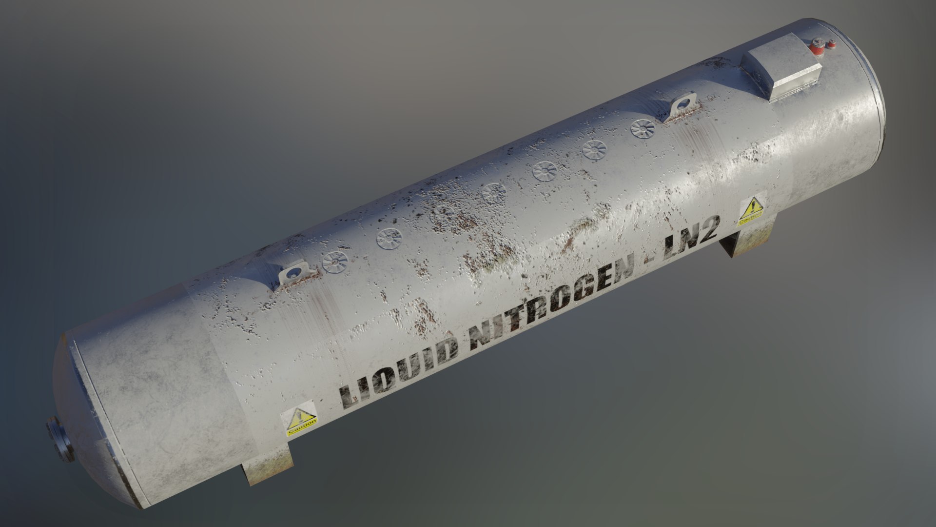 Industrial Liquid Nitrogen Storage Tank 3D Model - TurboSquid 1806511