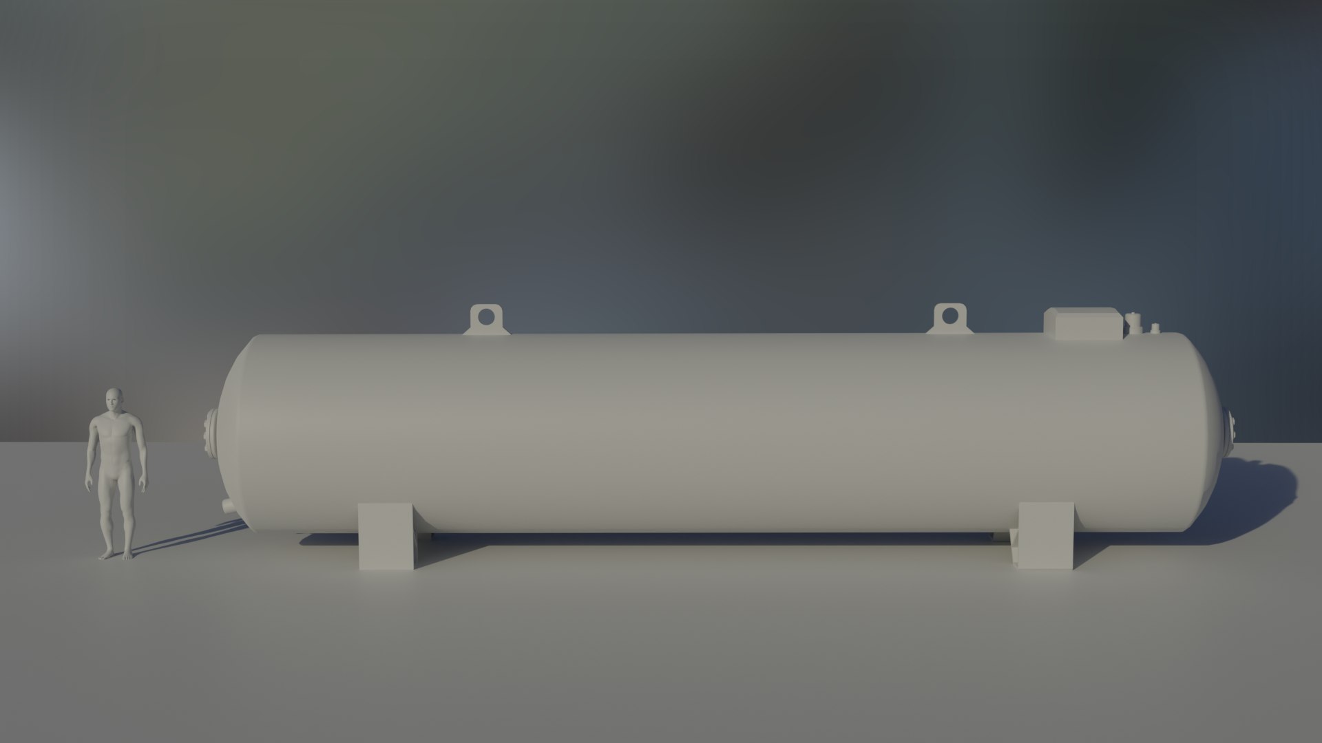 Industrial Liquid Nitrogen Storage Tank 3D Model - TurboSquid 1806511