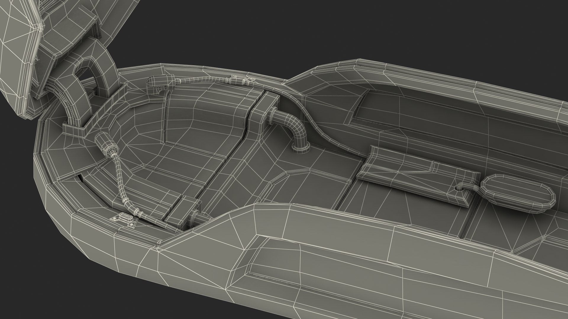Sci Fi Hibernation Pod With Control Panel 3D Model - TurboSquid 1738489