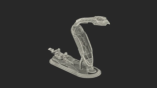 Sci Fi Hibernation Pod with Control Panel 3D model - TurboSquid 1738489