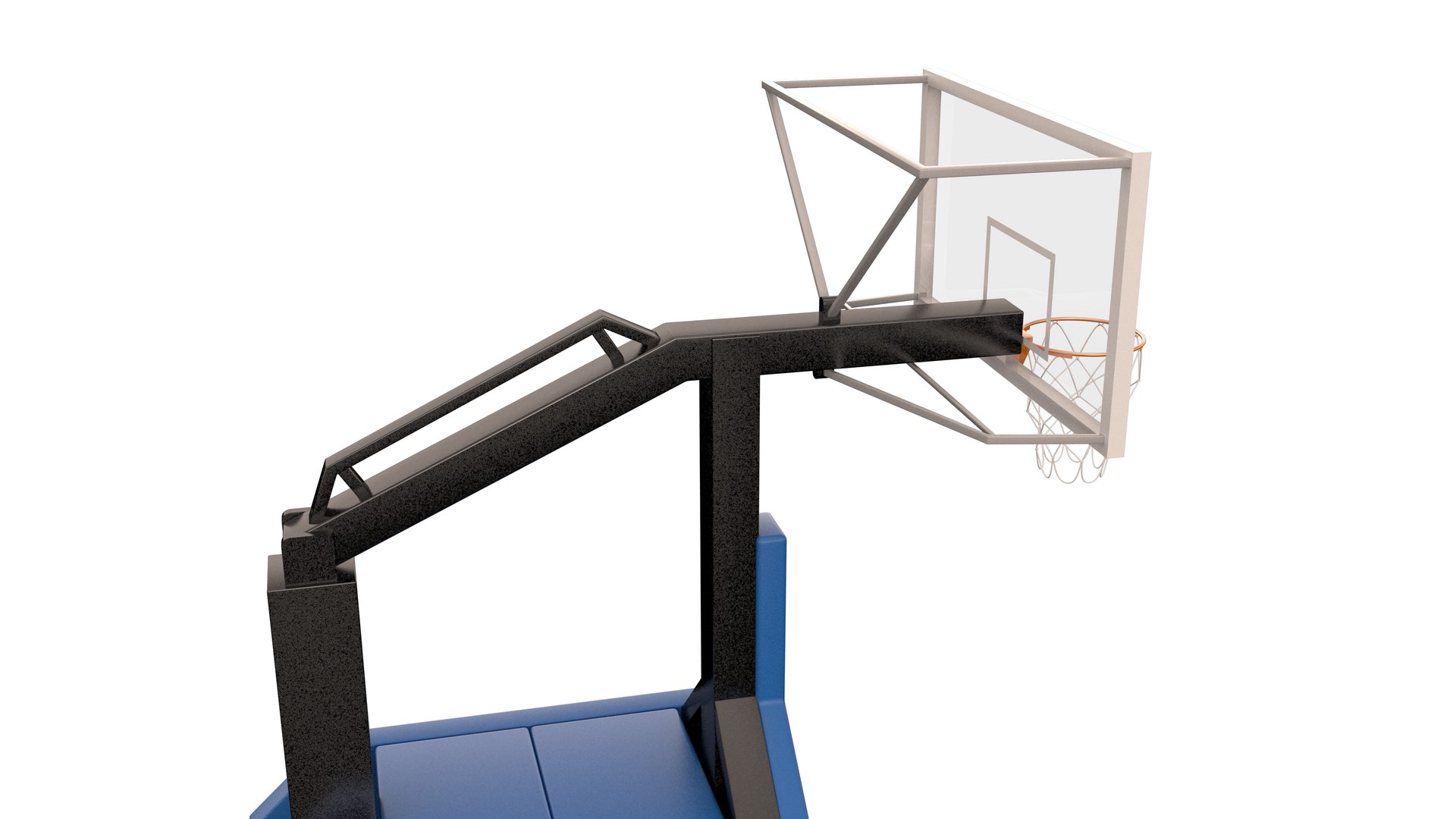 Basketball Hoop 3D Model - TurboSquid 1861553