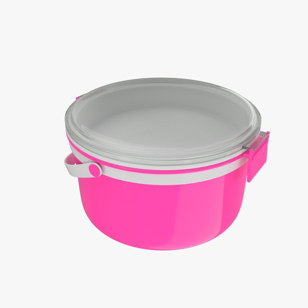 3d Lunch Box Model