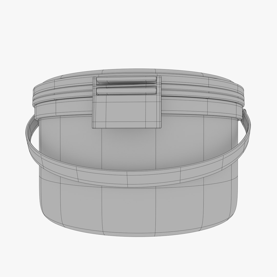 3d Lunch Box Model