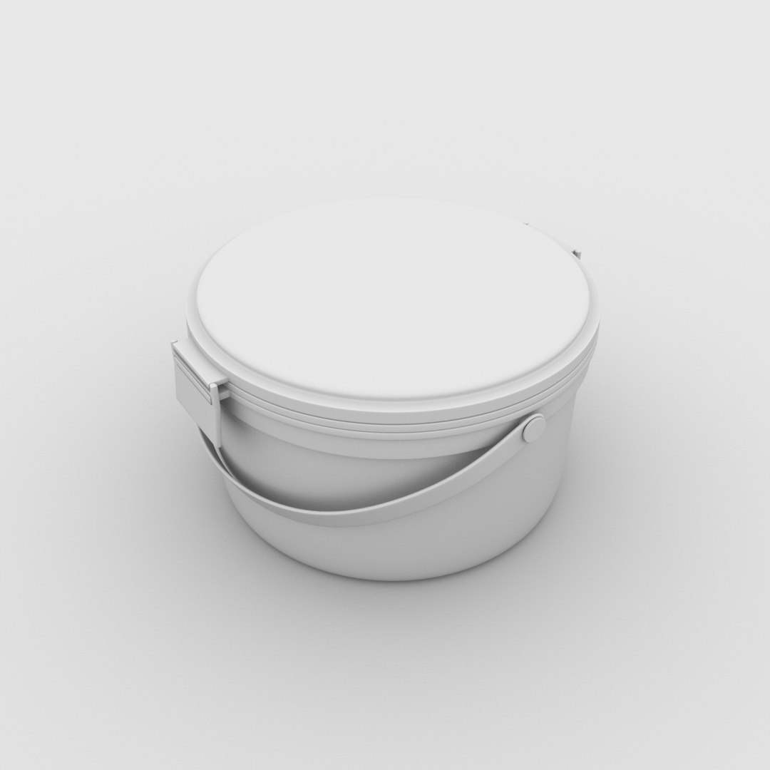 3d Lunch Box Model