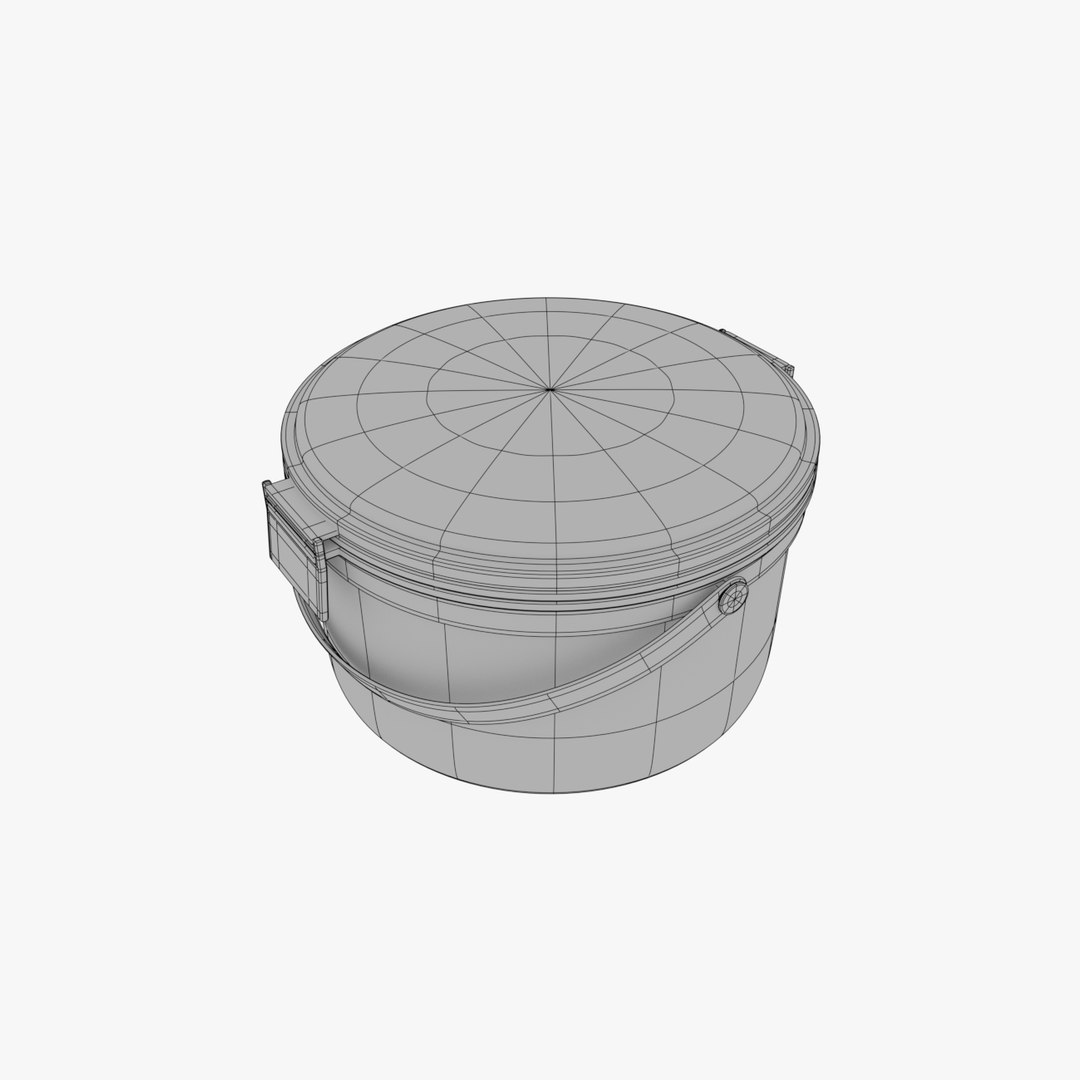 3d Lunch Box Model