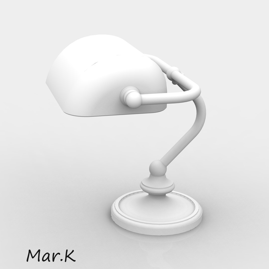 3d Brass Table Lamp Boss