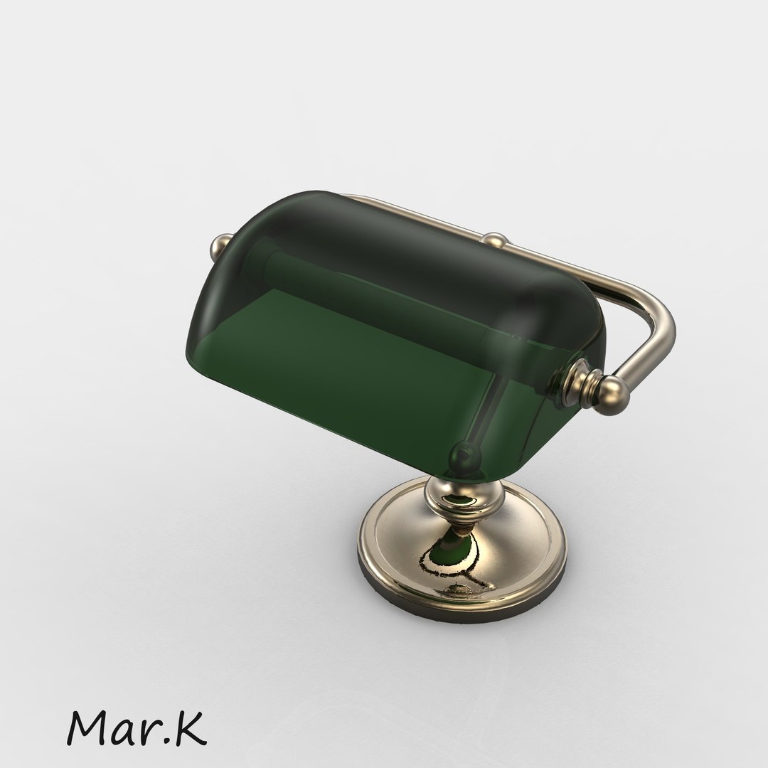 3d Brass Table Lamp Boss