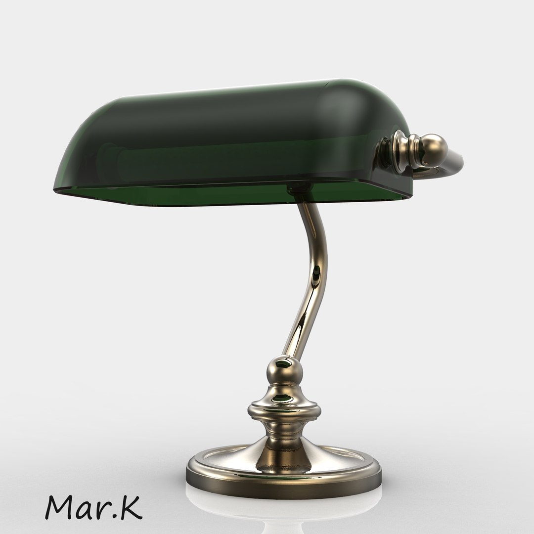 3d Brass Table Lamp Boss