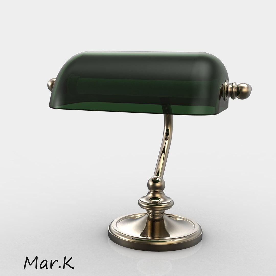 3d Brass Table Lamp Boss