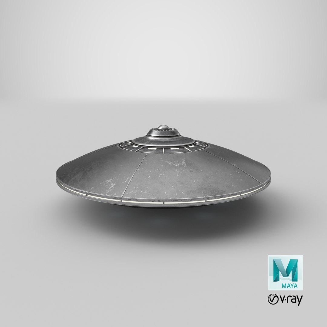 3D Ufo Pbr Model - TurboSquid 1365346