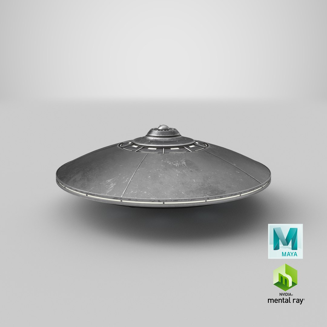 3D Ufo Pbr Model - TurboSquid 1365346