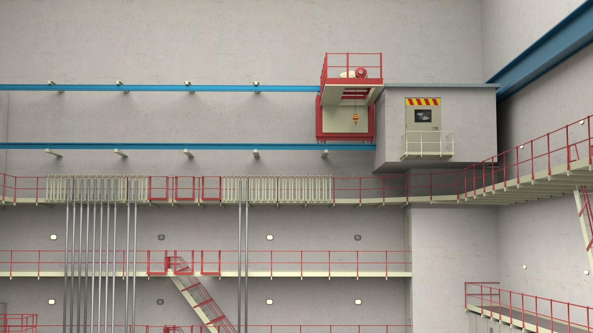 3d Cross Section Reactor Chernobyl Turbosquid 2302996