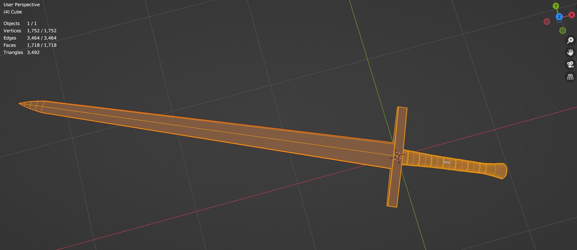 Free 3D Medieval Sword Model - TurboSquid 2135674