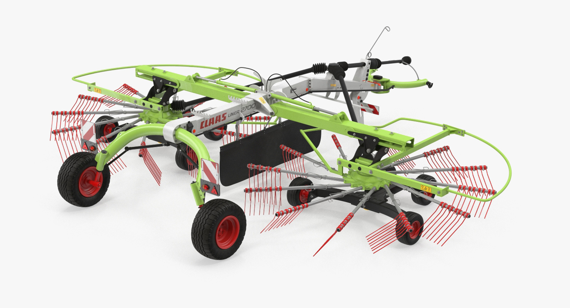 Twin Rotor Hay Rake Model - TurboSquid 1332858