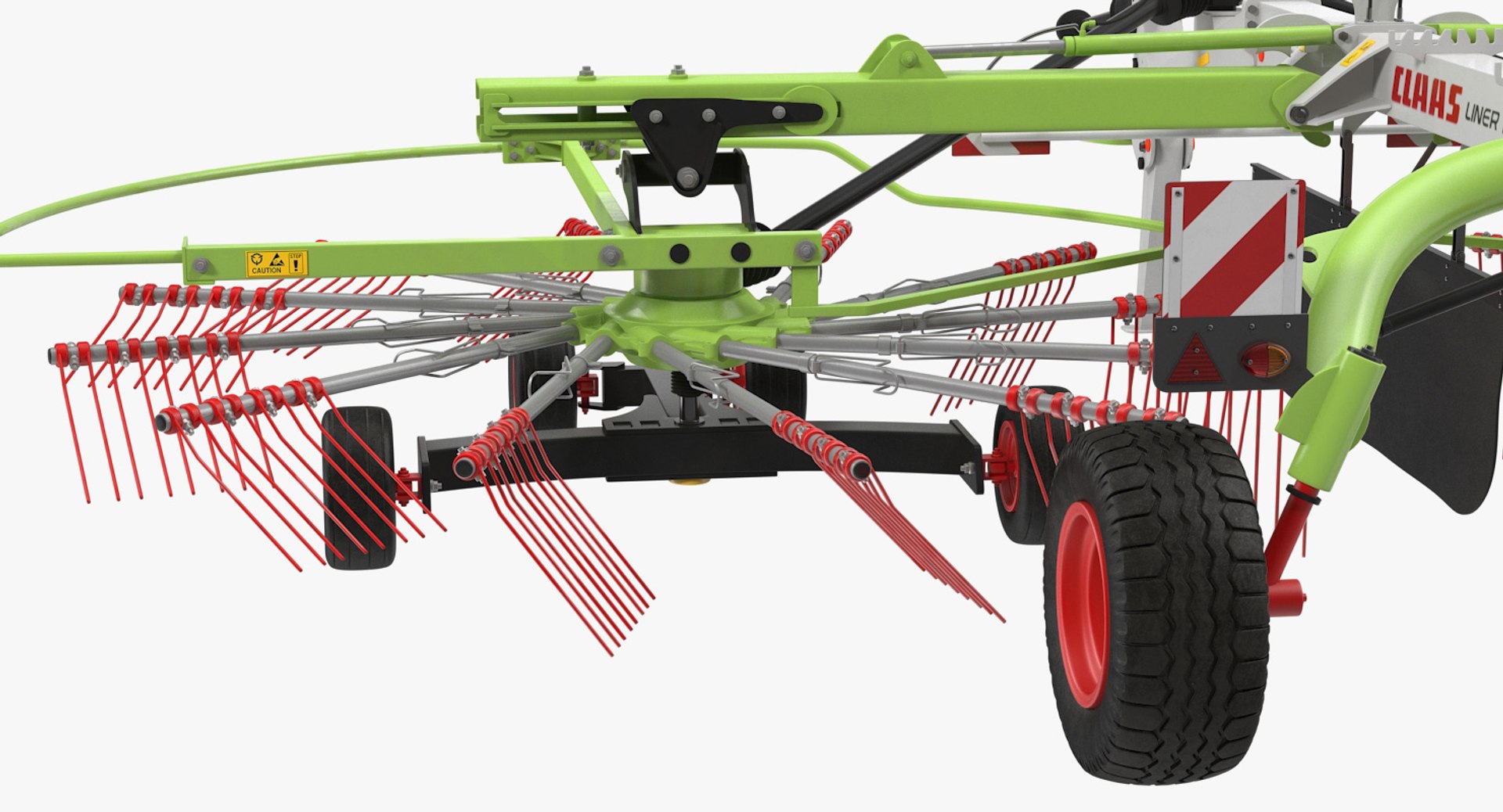 Twin Rotor Hay Rake Model - TurboSquid 1332858