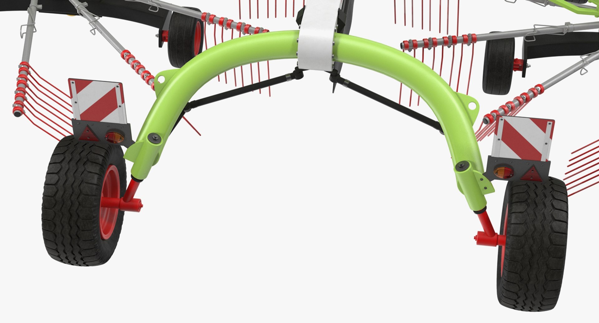 Twin Rotor Hay Rake Model - TurboSquid 1332858