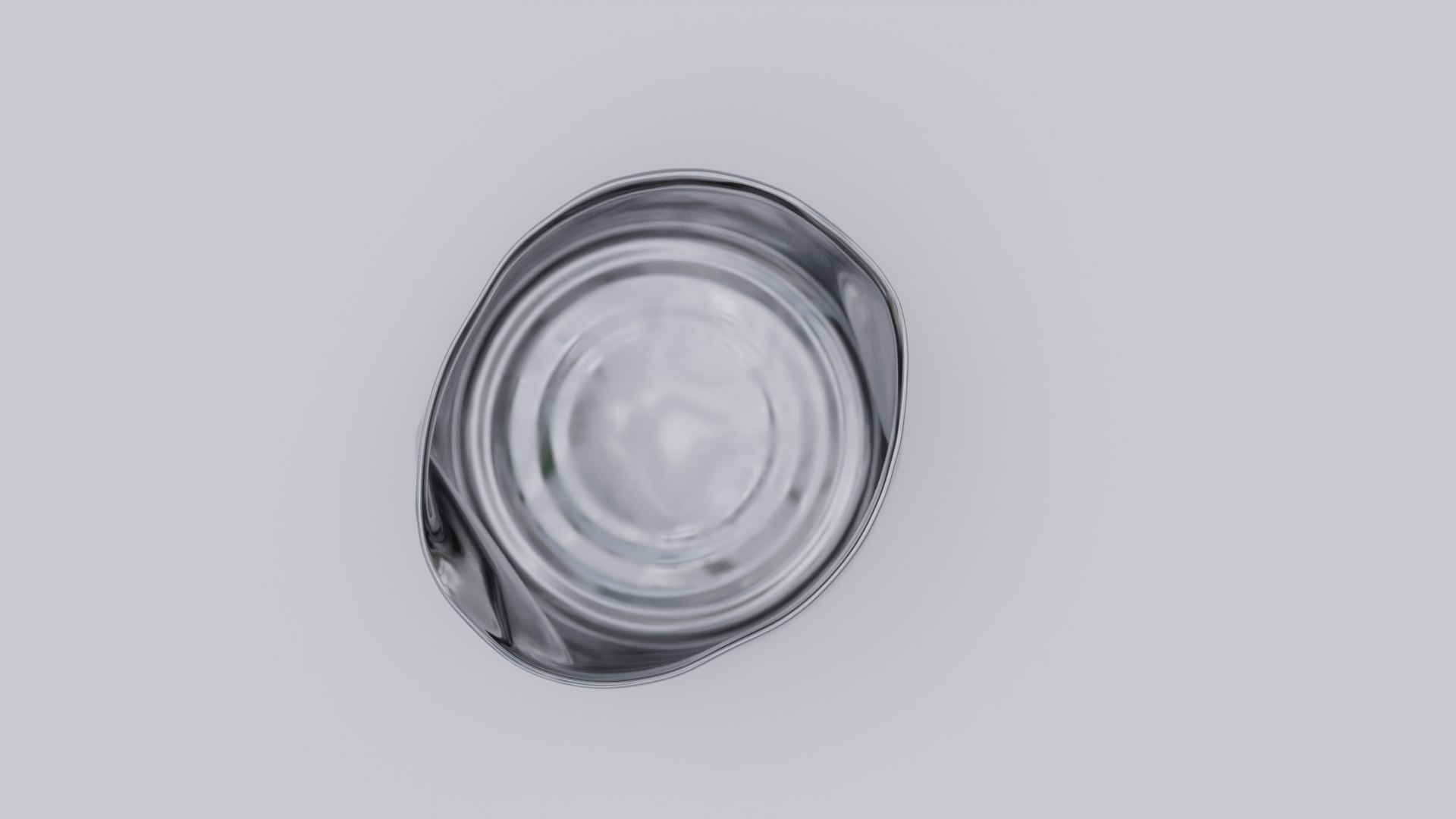 3D Model Crushed Shallow Tin Can 01 - TurboSquid 1954459