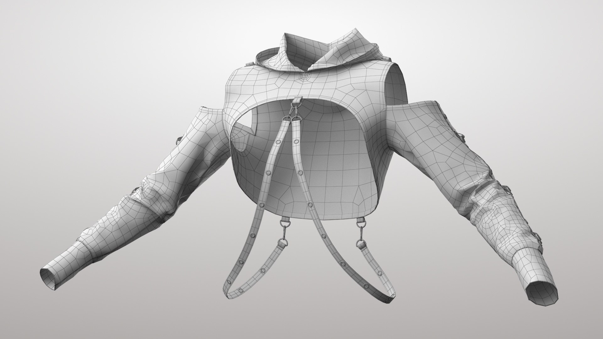 3D Female Pullover 2v PBR Model - TurboSquid 1924333