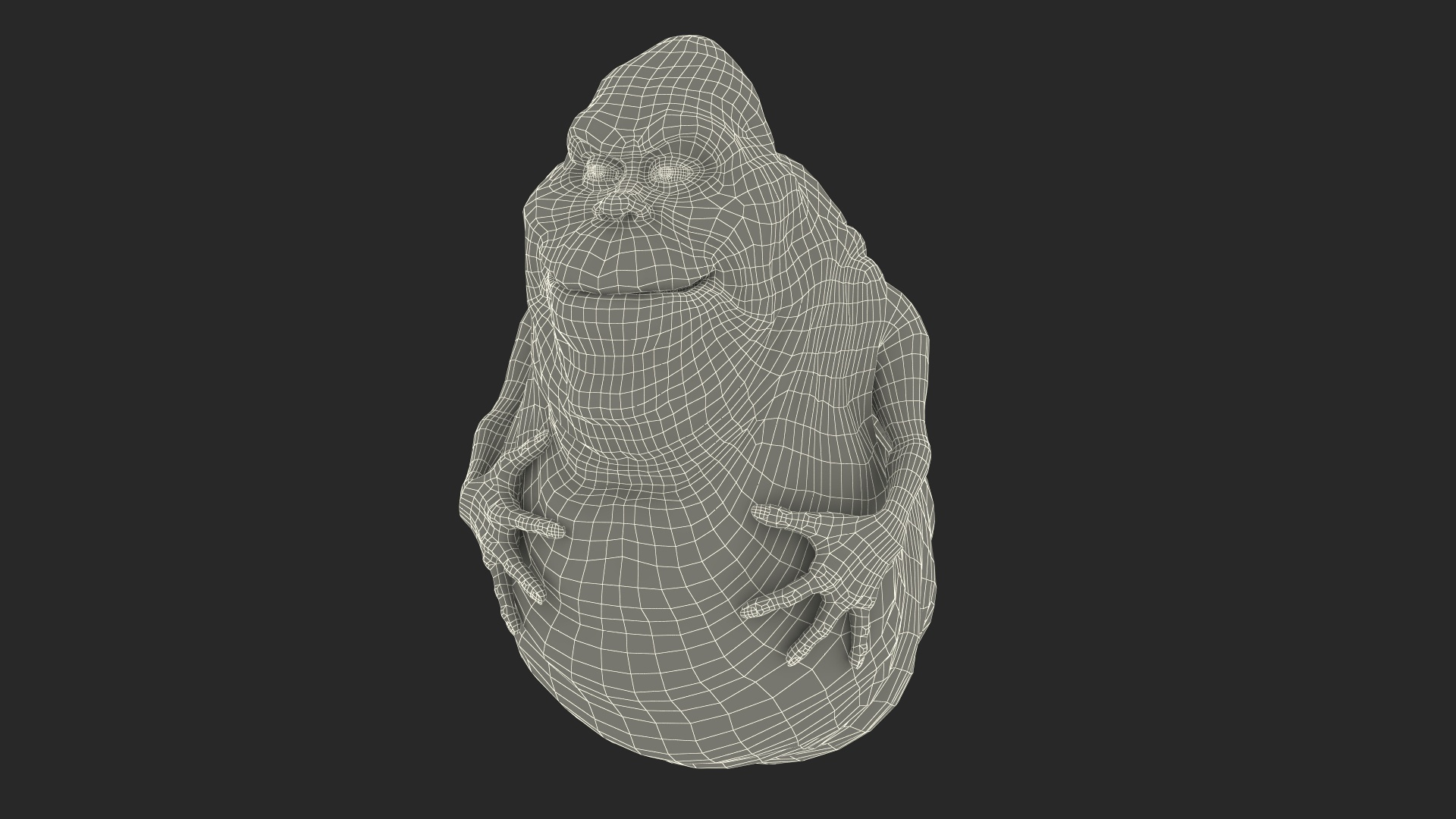 Slimer Green Ghost Calm Pose 3D - TurboSquid 2046542