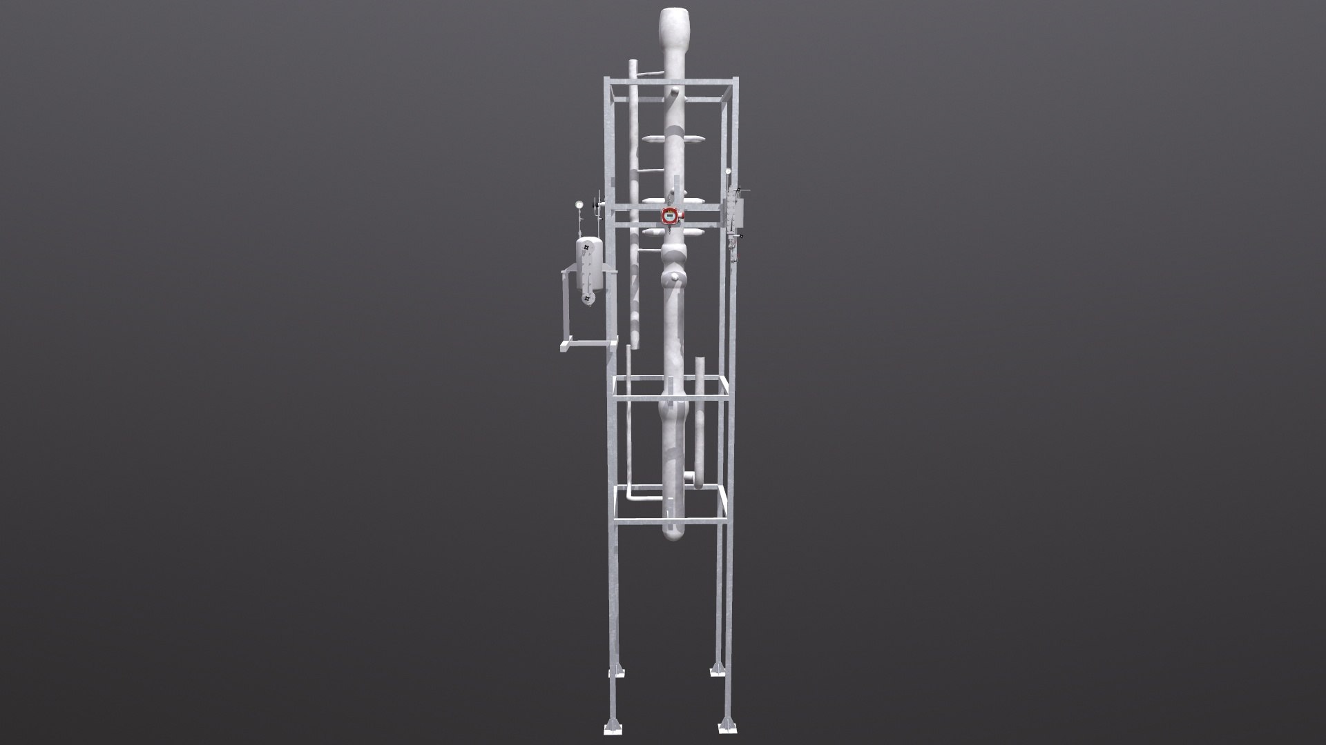 3D Model Liquid Vessel Structure - TurboSquid 2290564