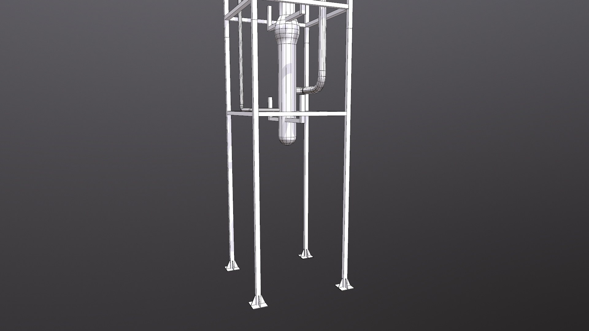 3D Model Liquid Vessel Structure - TurboSquid 2290564
