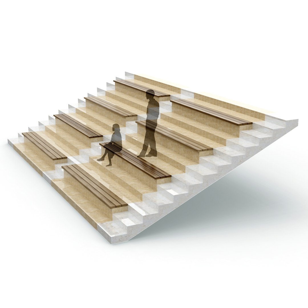Amphitheater Seating 3D - TurboSquid 1380074