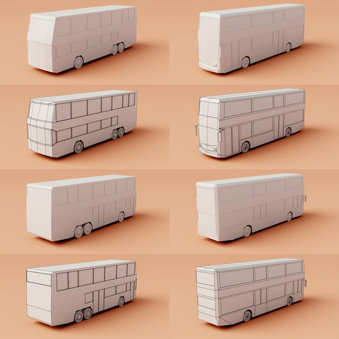 3D Assembly Buses - TurboSquid 1512466