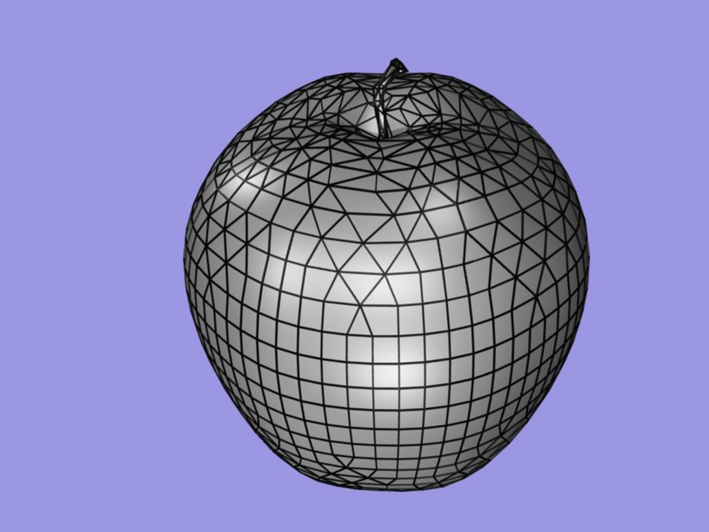 apple 3d model
