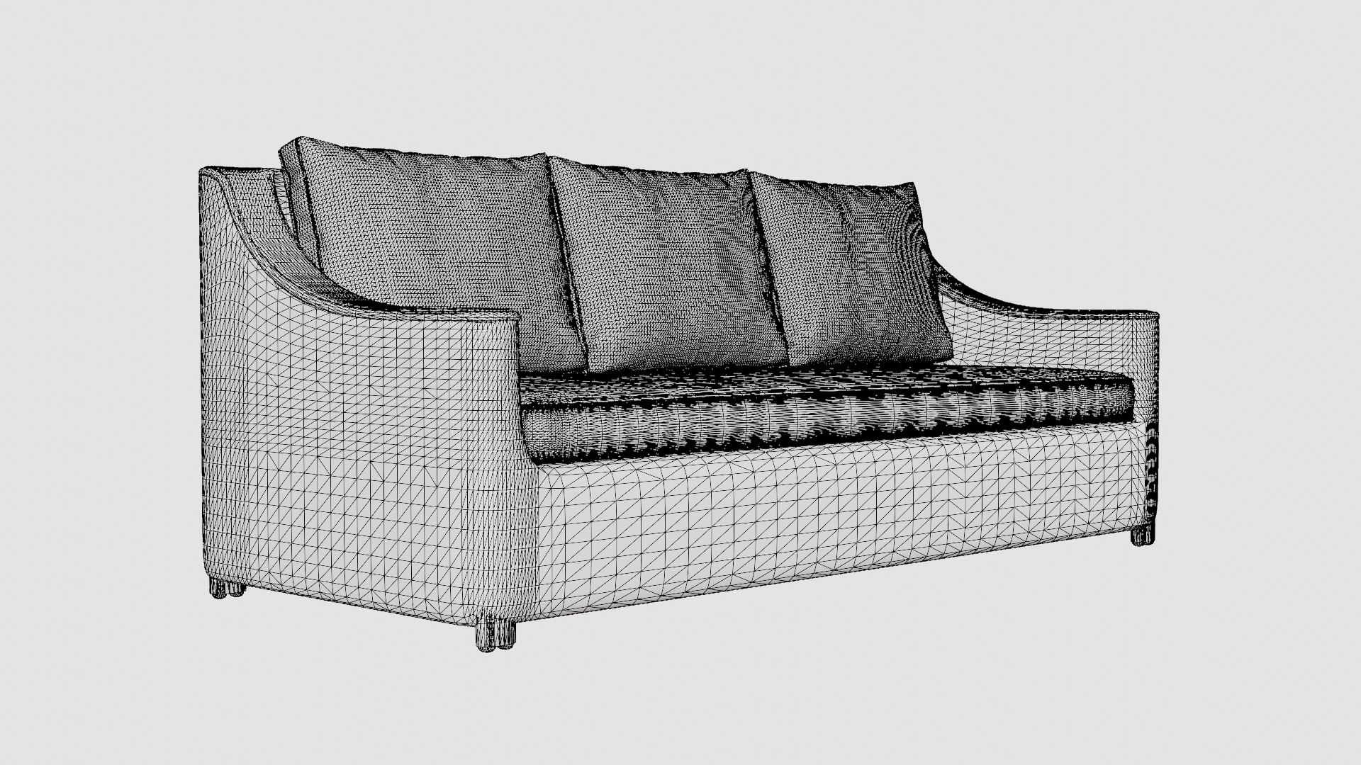 Layton Sofa Vintage 3 Seat 3D - TurboSquid 2264223