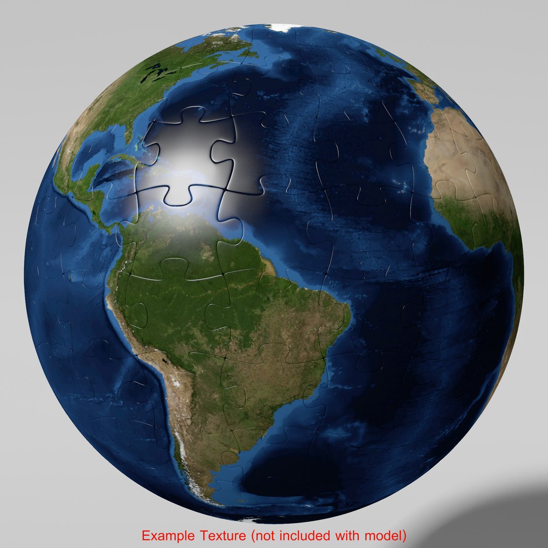 3d Model Puzzle Ball