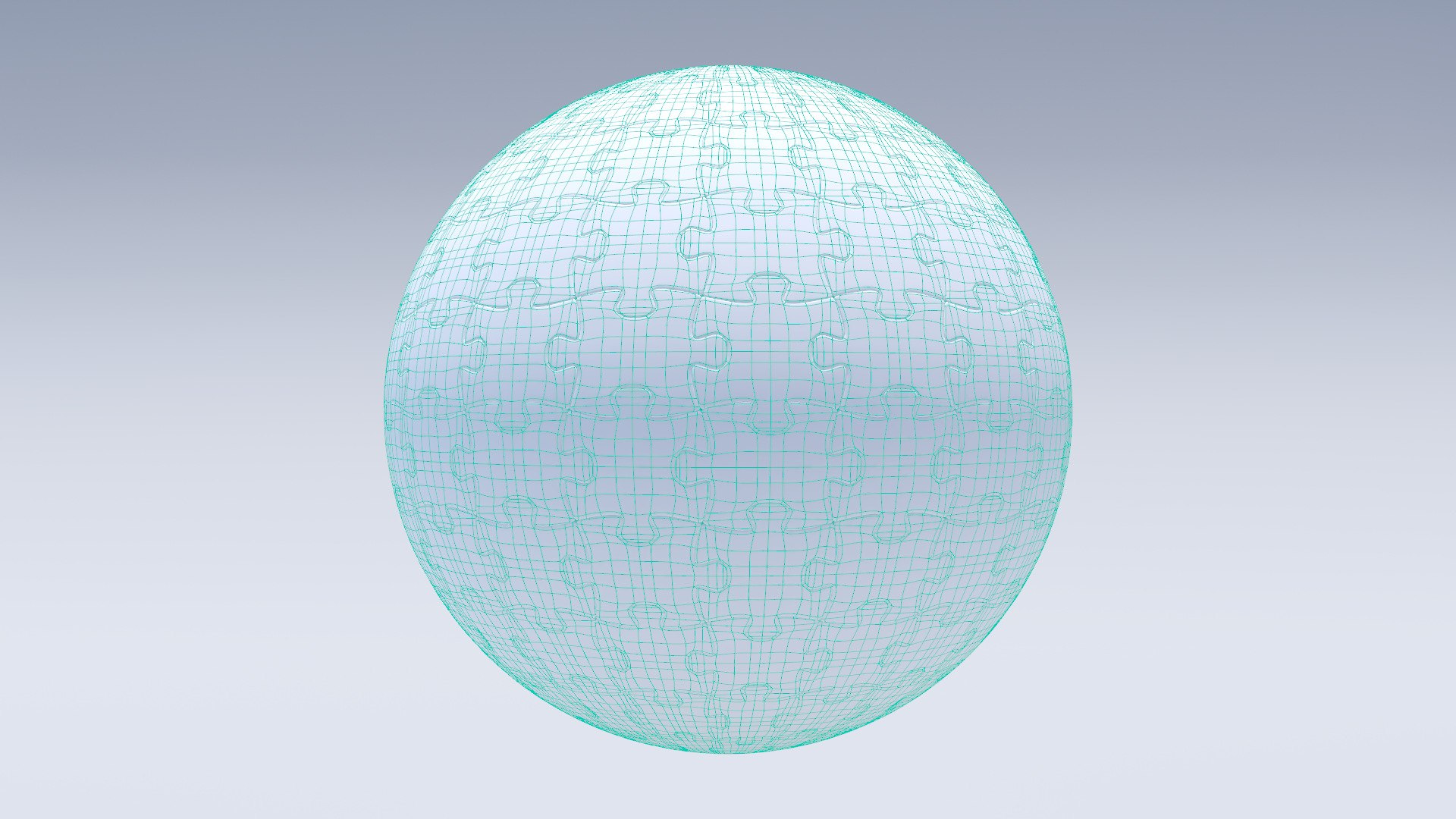 3d Model Puzzle Ball