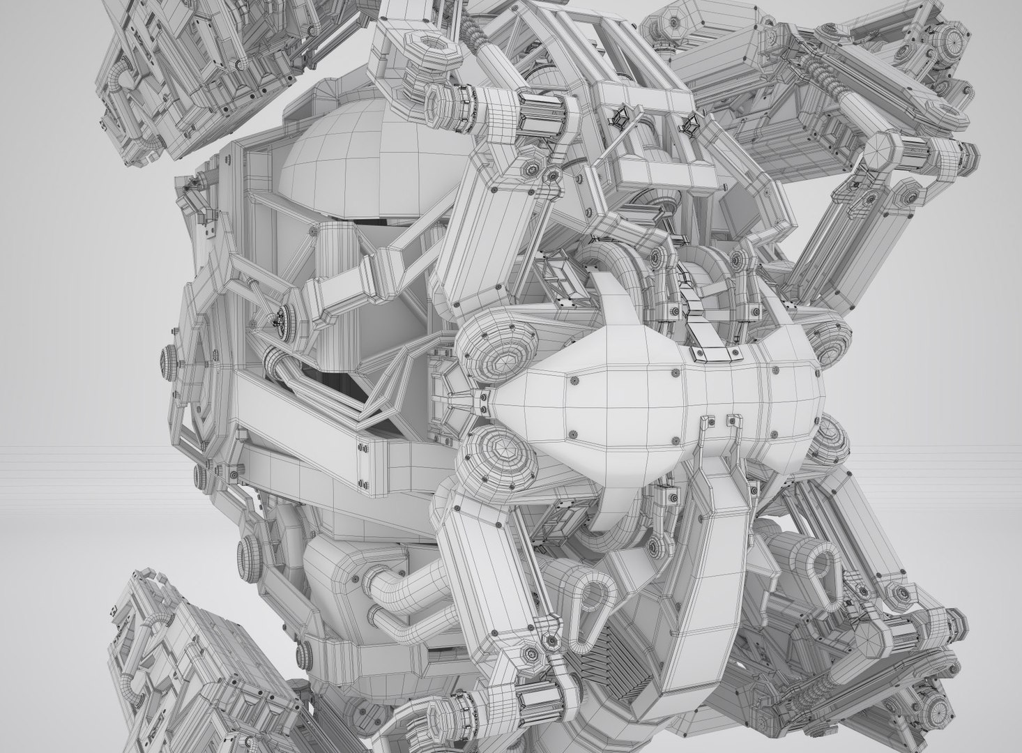 Spacecraft Robotic Guns 3D Model - TurboSquid 1199548