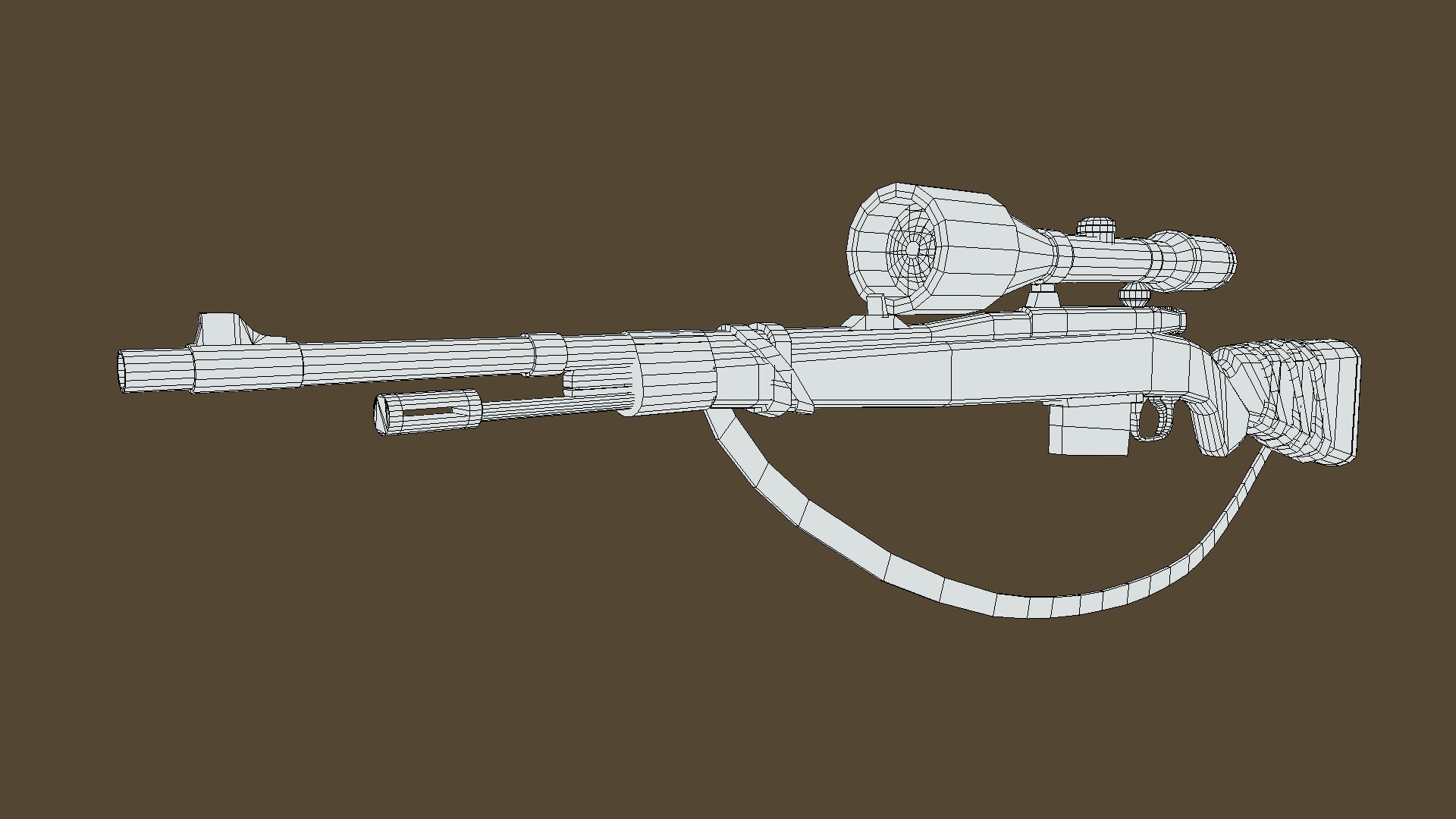 Hunting Rifle Model - TurboSquid 1918558