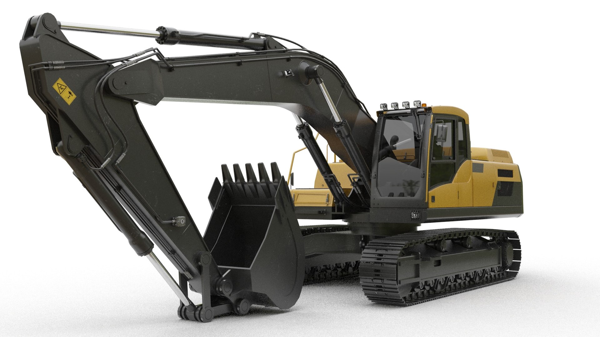 3D model Excavators Volvo and Untitled Rigged - TurboSquid 2171441